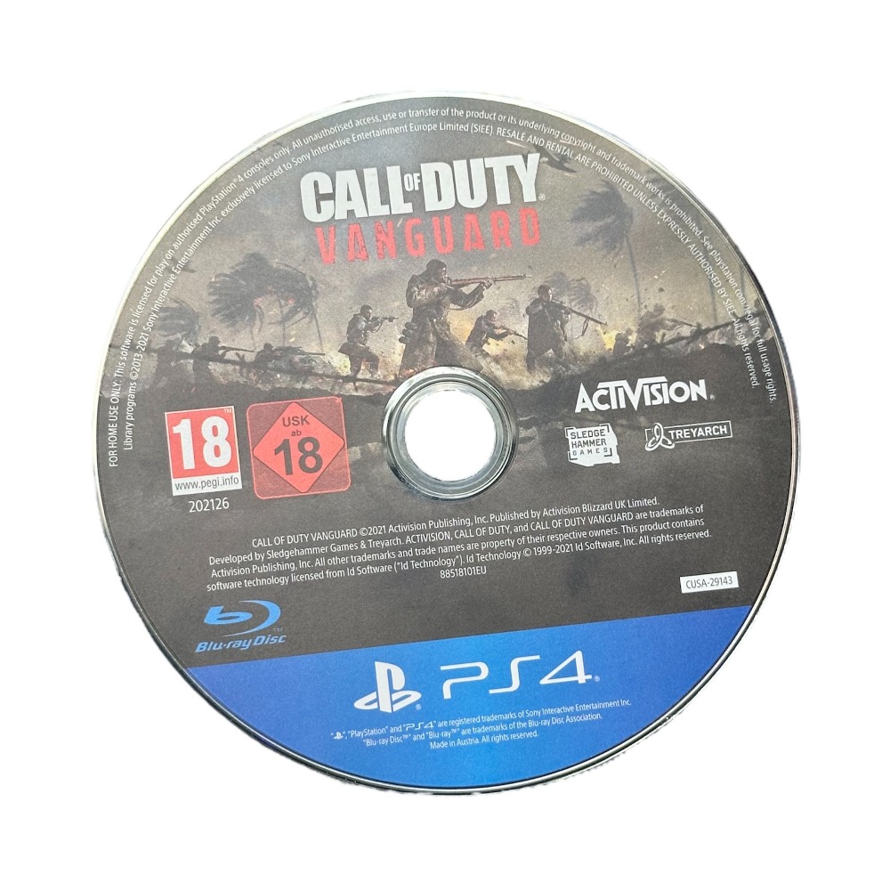 Pre-owned Call Of Duty Vanguard PS4 *DISK ONLY* - Own4Less